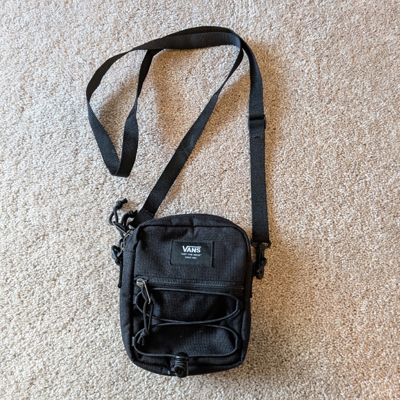 Vans | Bags | Vans Black Crossbody Bag | Poshmark